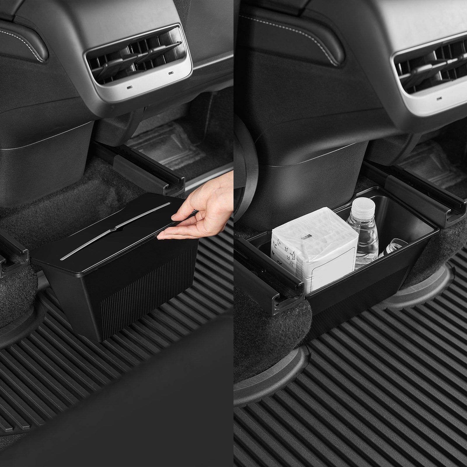 3W Custom storage box set compatible with Tesla Model Y (2021-2023 for